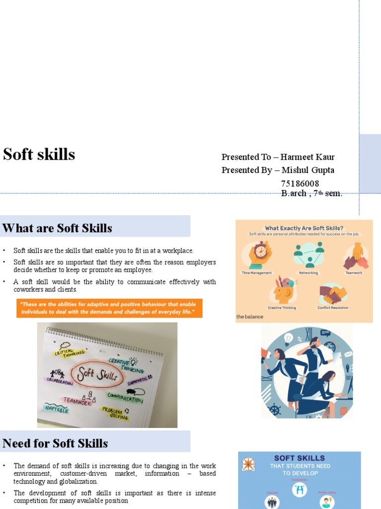 Soft Skills | PDF | Communication | Skill