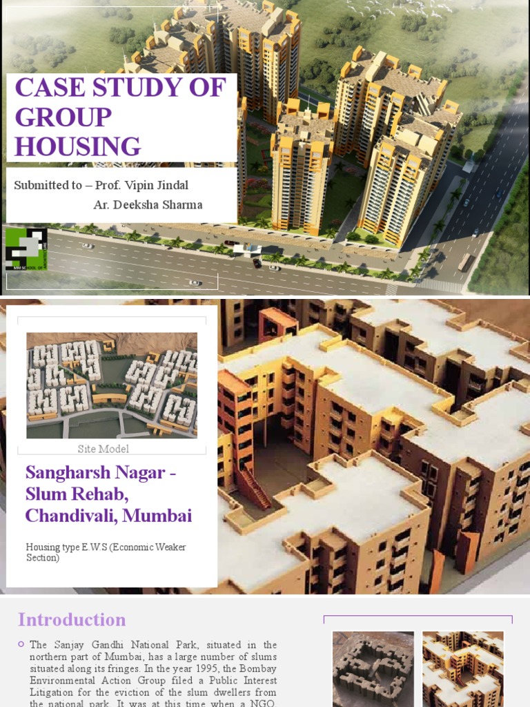Case Study of Group Housing | PDF | Stairs | Humidity