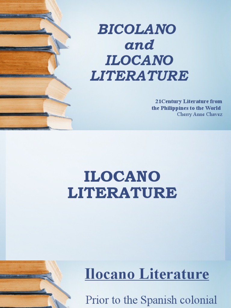Bicolano and Ilocano Literature Overview | PDF