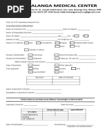 Blood Request Form Adult | PDF | Blood Transfusion | Anemia