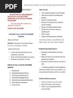 BPO Training Script Guide | PDF