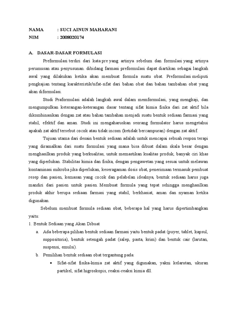 Tugas 2 Industri Lafi Au, Suci Ainun Maharani 2008020174 | PDF