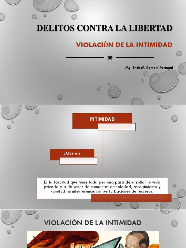 011 - Violación de La Intimidad | PDF | Castigos | Derecho penal
