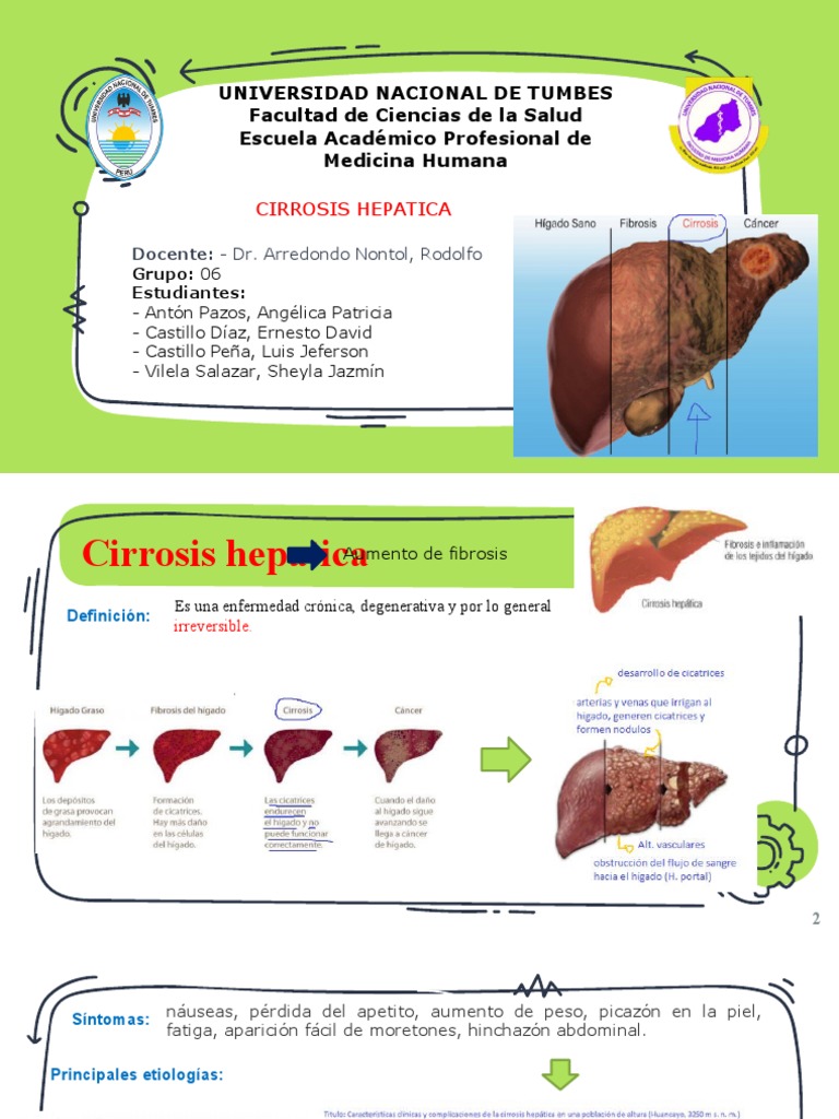 Cirrosis Hepatica | PDF | Cirrosis | Medicina