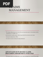 Healthcare Domain - Facets Claim Process Flow Chart | PDF | Information ...