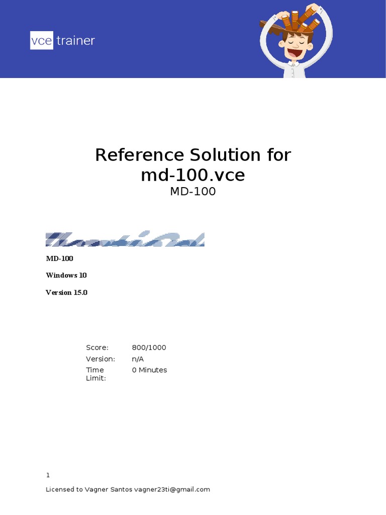 MD 100 - 21 05 21 | PDF | Windows 10 | Group Policy