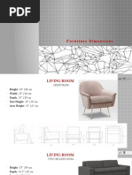 Standard Furniture Sizes Guide | PDF