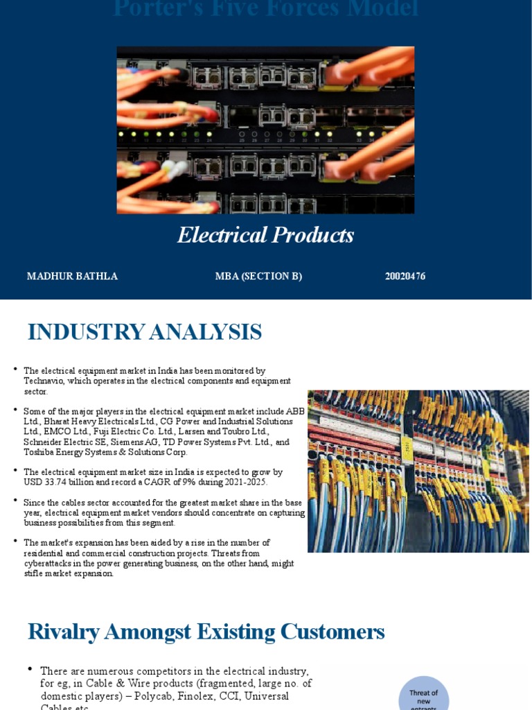 Electrical Products | PDF | Supply Chain | Procurement