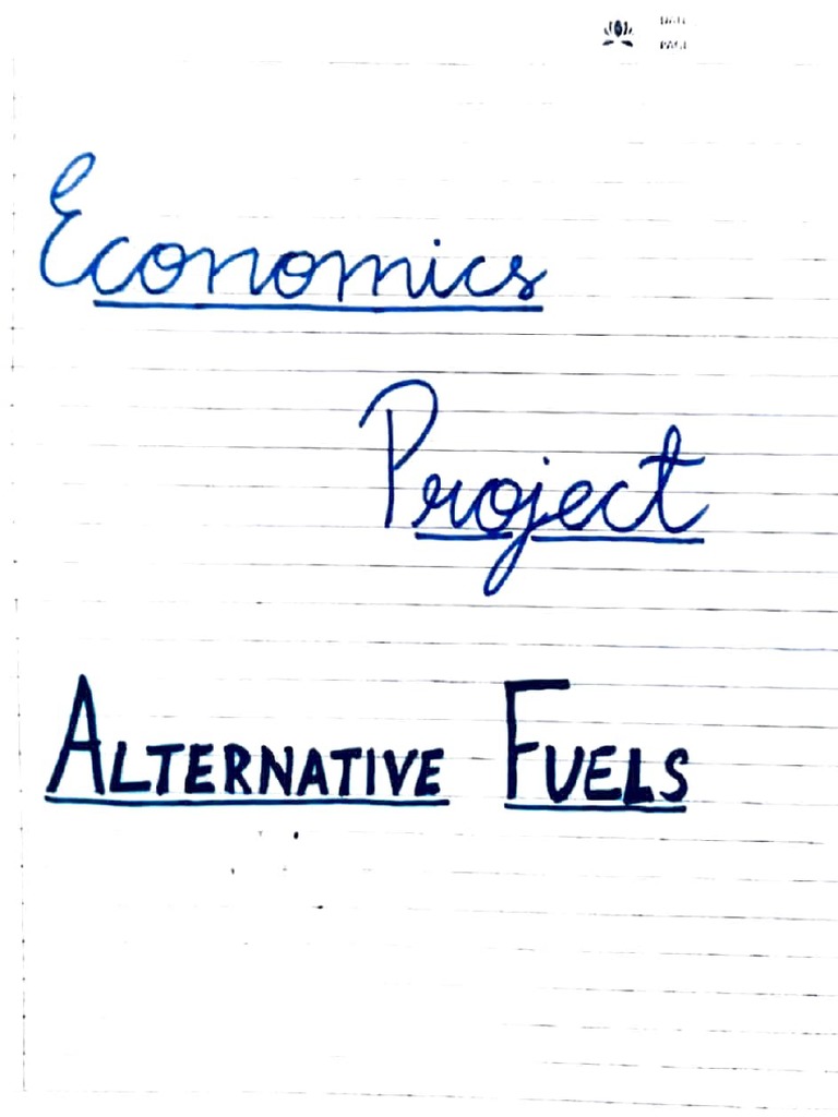 Economics Project | PDF