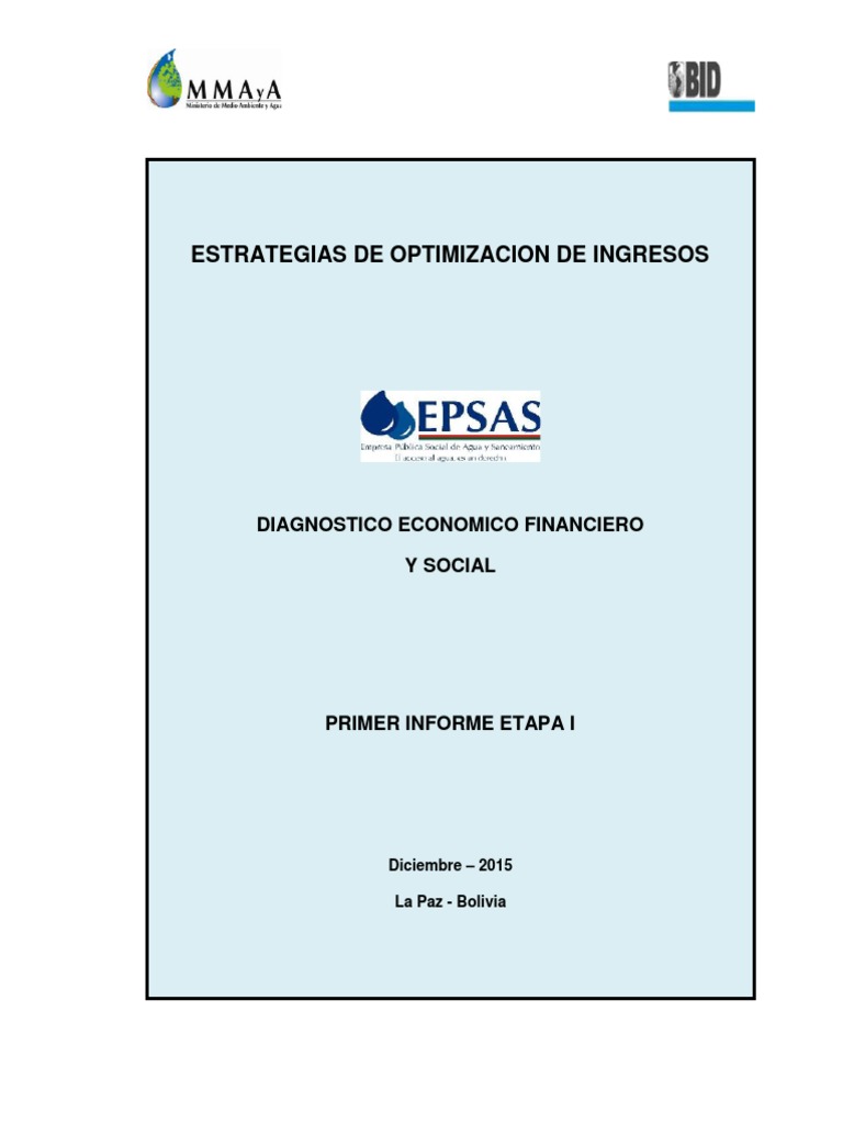 Diagnostico Epsas Indice | PDF | Contabilidad | Deuda