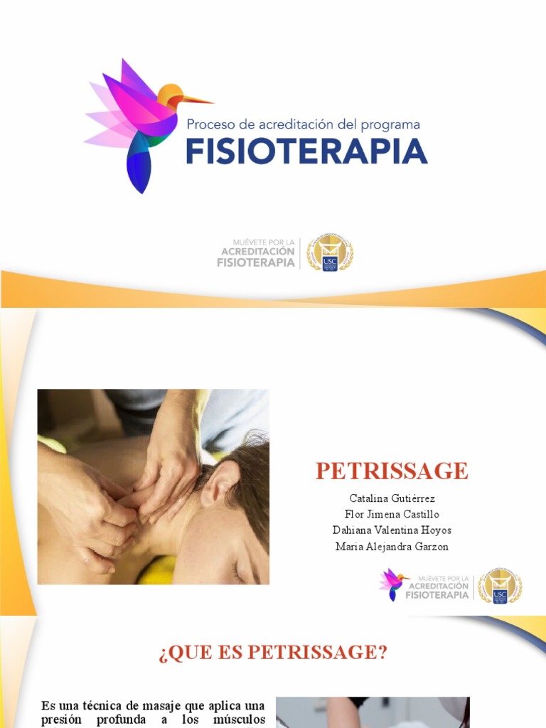 Técnica de Masaje Petrissage | PDF | Masaje | Músculo