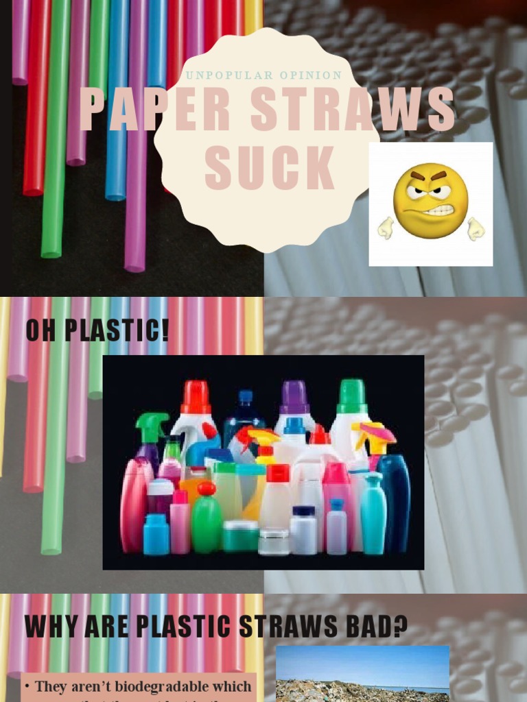 Paper Straws Suck | PDF