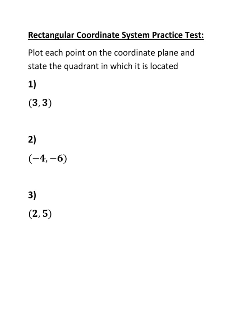 the-rectangular-coordinate-system-practice-test-pdf-pdf