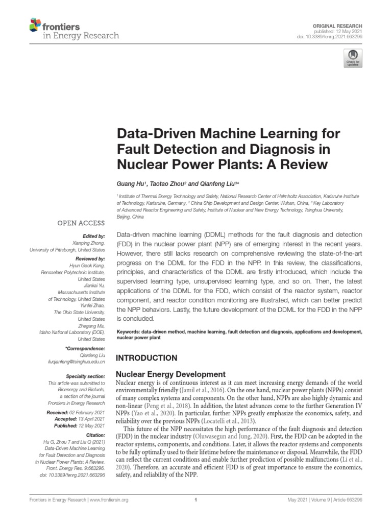 Data Driven Fault Detection Pdf Principal Component Analysis 8019
