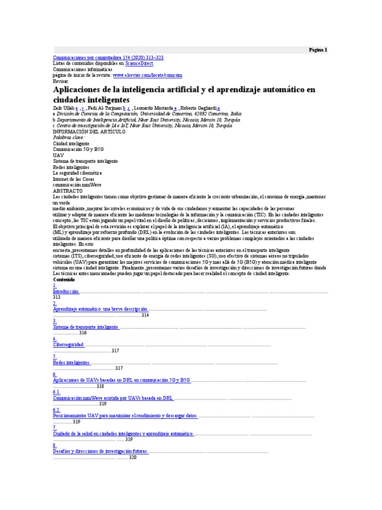 Applications of Artificial Intelligence and Machine Learning in Smart ...