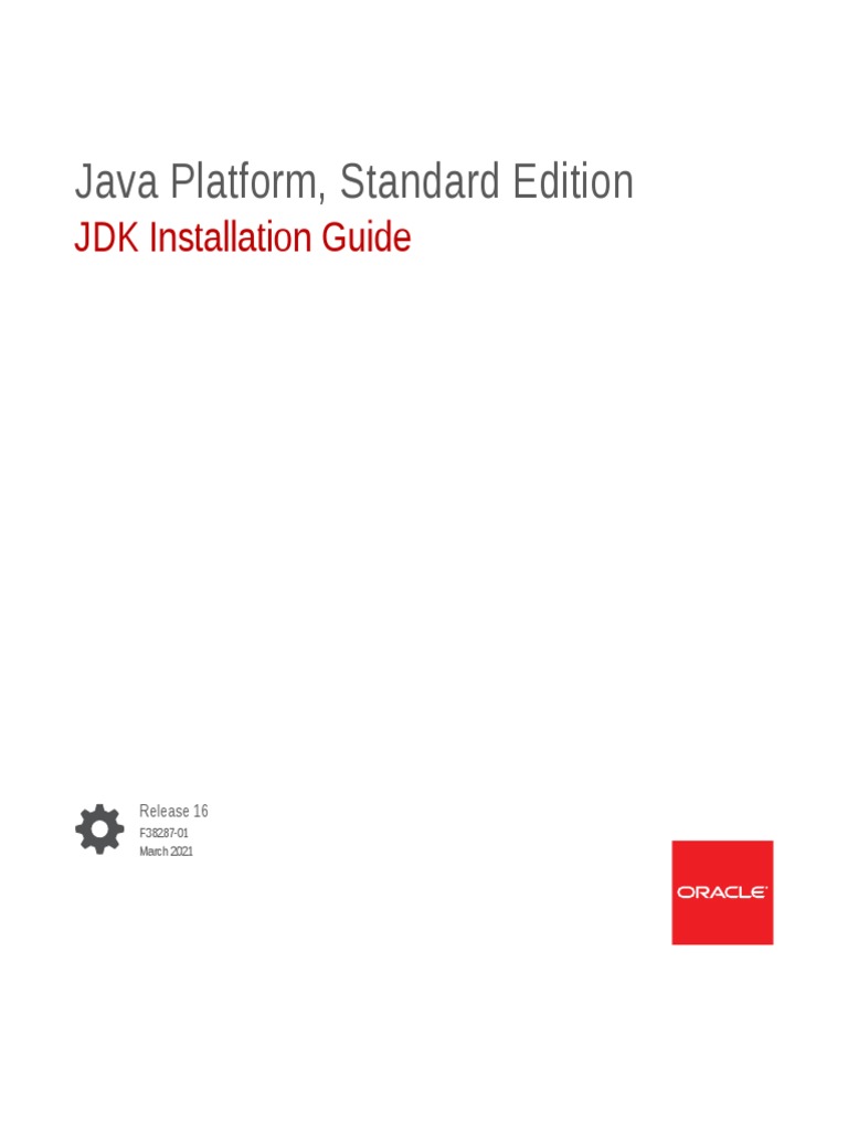 Java Platform, Standard Edition: JDK Installation Guide | PDF | Java (Programming Language ...