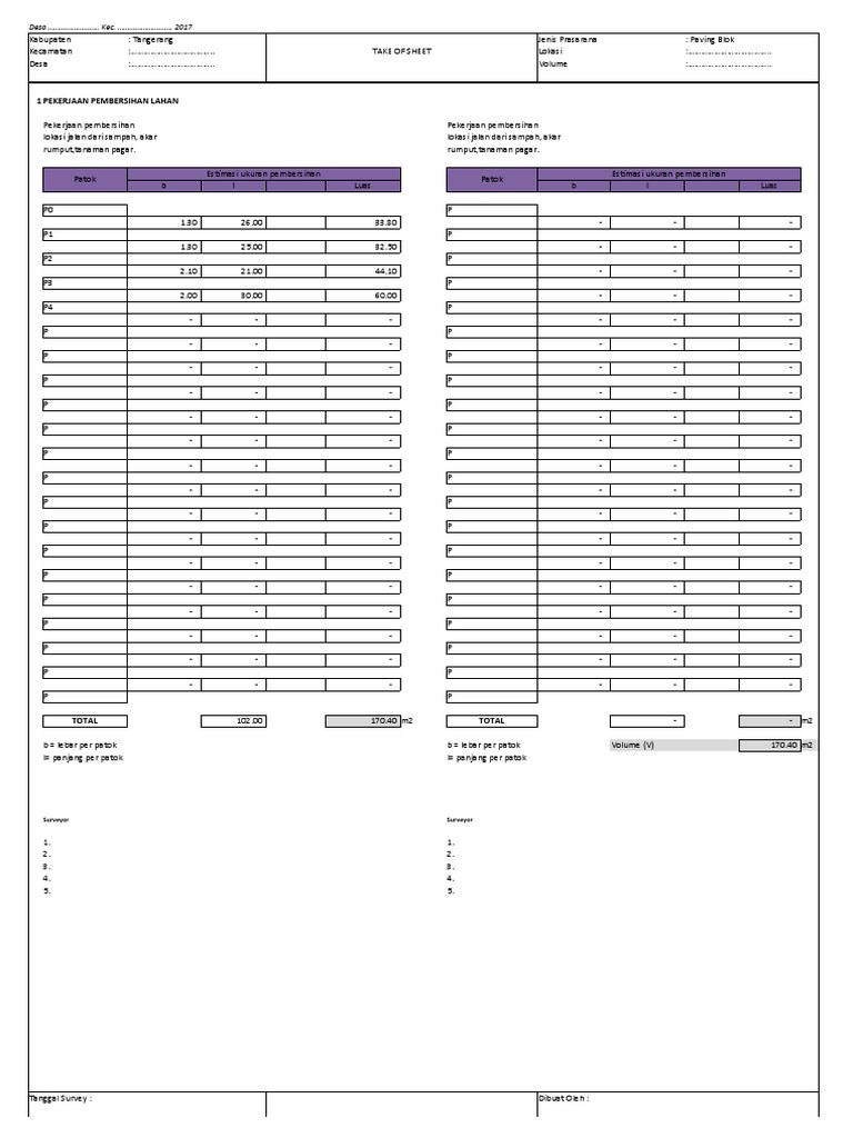 Rab Paving Blok 2017 Dengan Uskup | PDF
