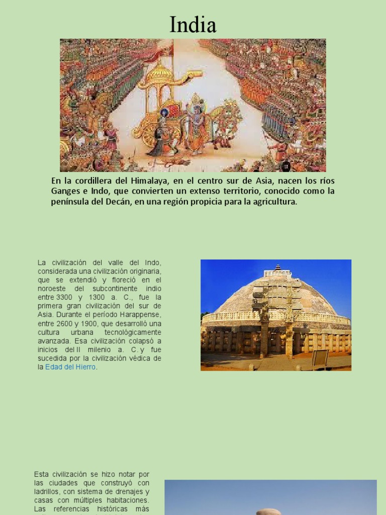 Civilización India | PDF | Sumeria | río indú