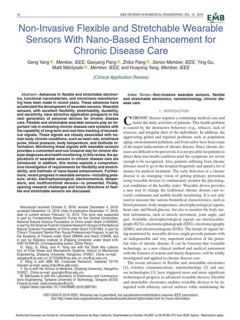 Articulo 6 - Non-Invasive - Flexible - and - Stretchable - Wearable ...