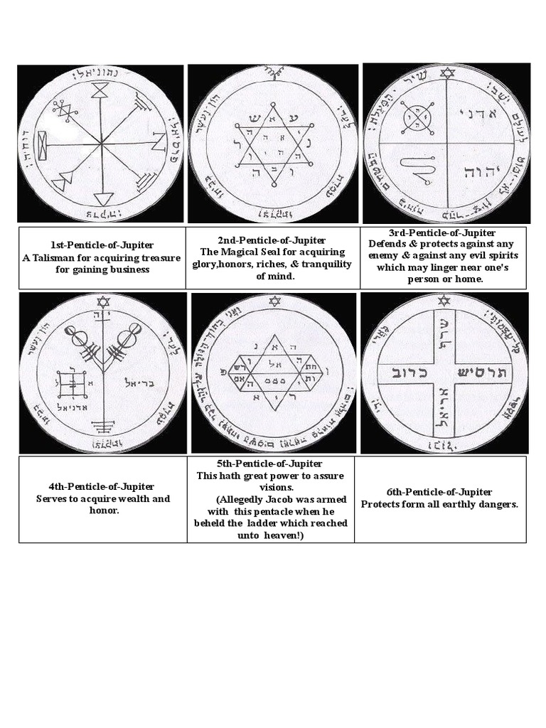 44 Seals of Solomon | PDF | Amulet | Demons