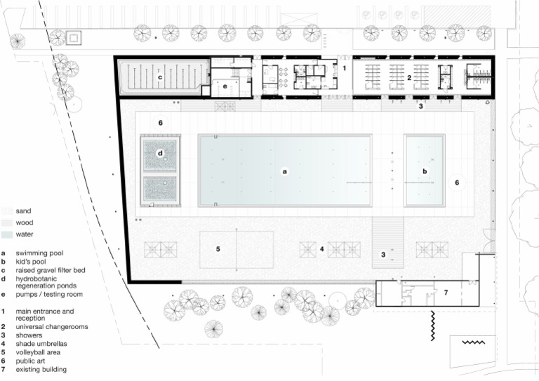 Swimming Pool Site Plan | PDF
