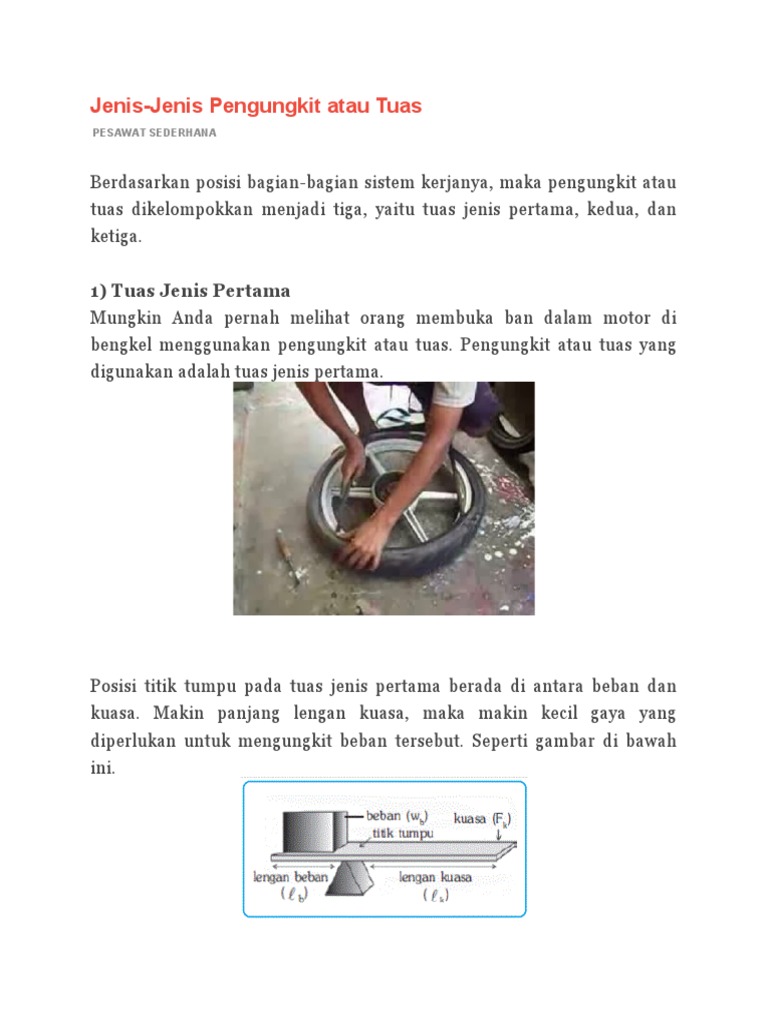 Jenis Tuas | PDF