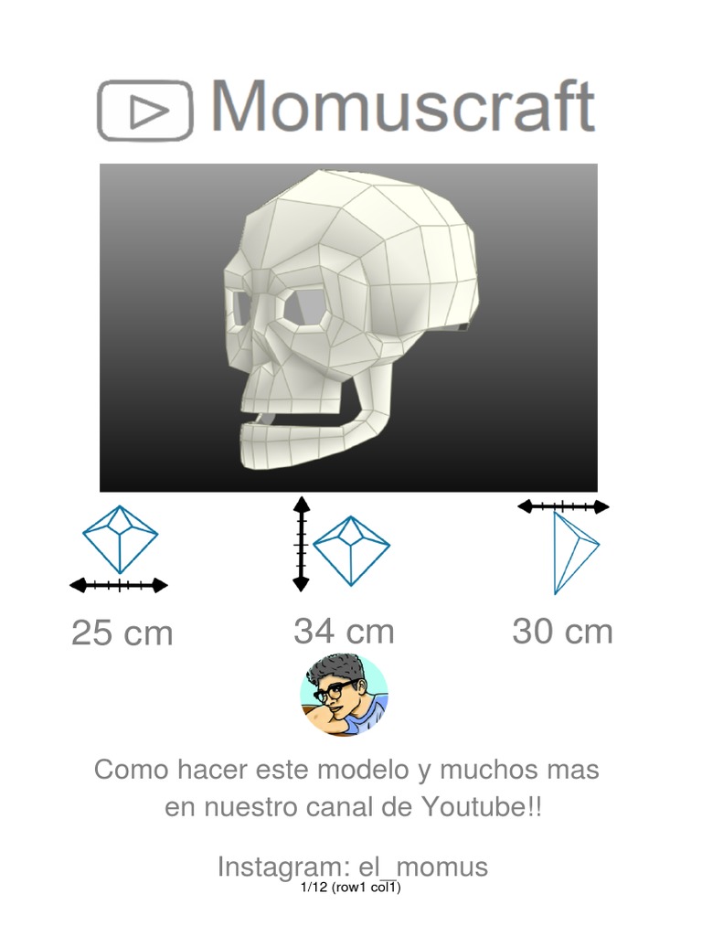 Mask Calavera Momus | PDF