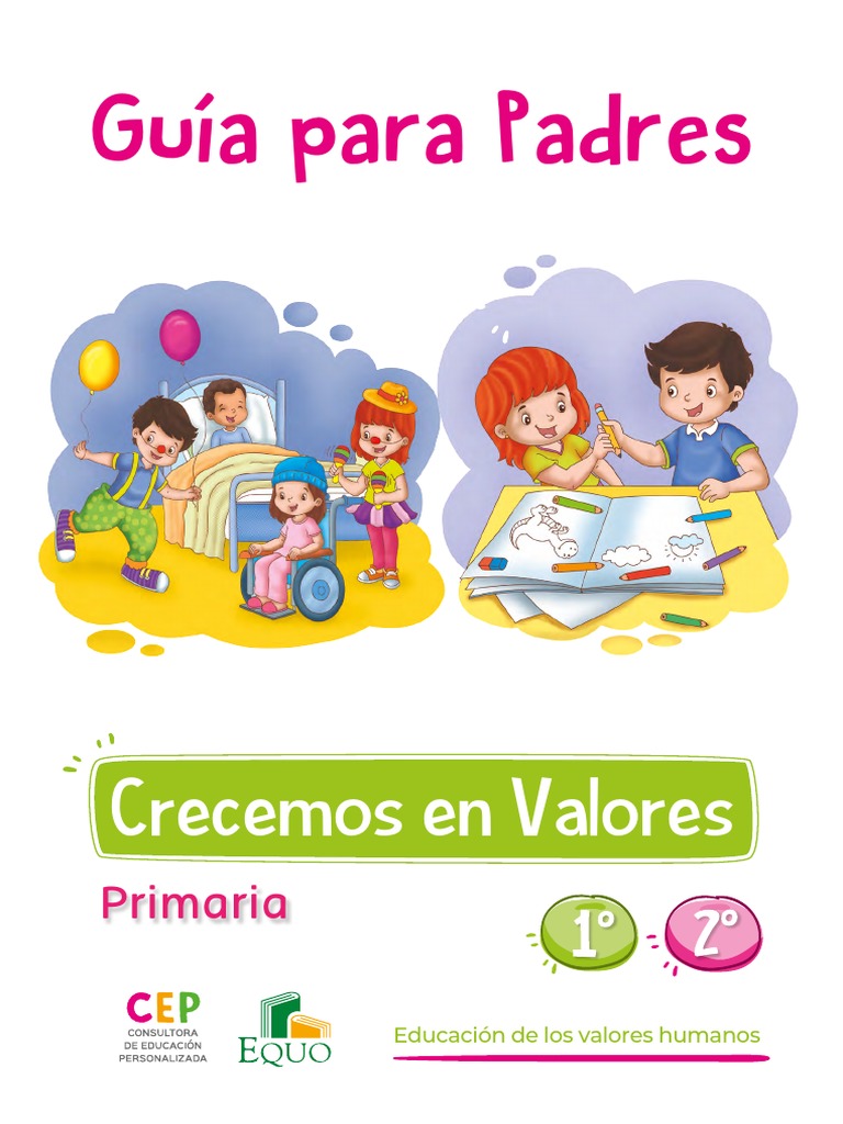 Guia Para Padres 1 2 Años Primaria Pdf Aprendizaje Autoestima