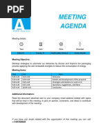 Meeting Minutes Template (MoM) | PDF