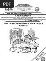 ARTS of The Renaissance and Baroque Period - Ppt.khem | PDF | Baroque | Michelangelo