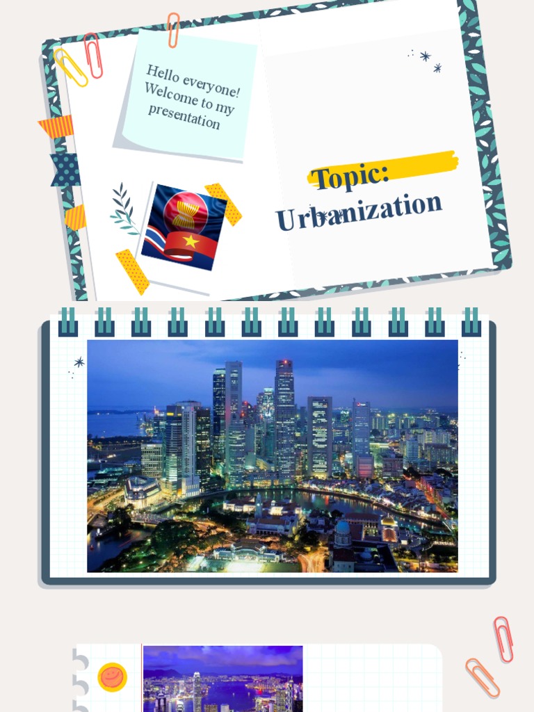 Topic: Urbanizat Ion: Hello Ever Yone! Welcome T Omy Presentatio N | PDF