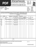 Wire Rope Test Certificate | PDF | Rope | Wire