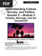 Module-10 Family-Ucsp PDF | PDF | Kinship | Marriage