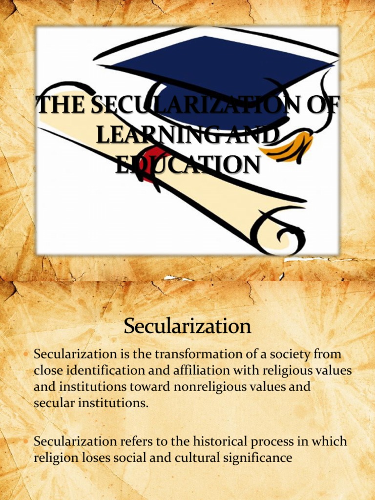 Secularization's Impact on Education | PDF | Social Science | History
