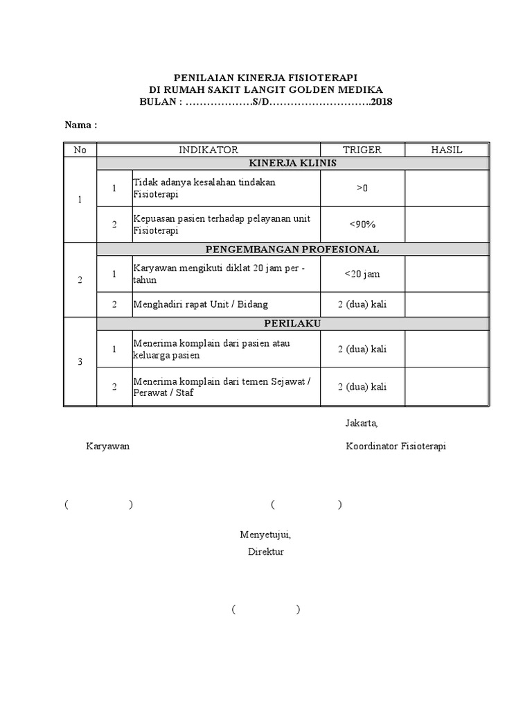 Ep 3 Oppe Ppa Lainnya - Fisioterapi | PDF
