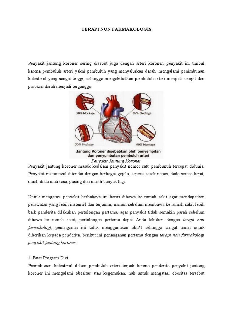 Terapi Non Farmakologik | PDF