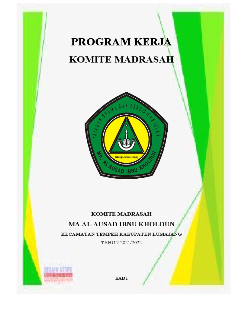 Program Kerja Komite Madrasah | PDF