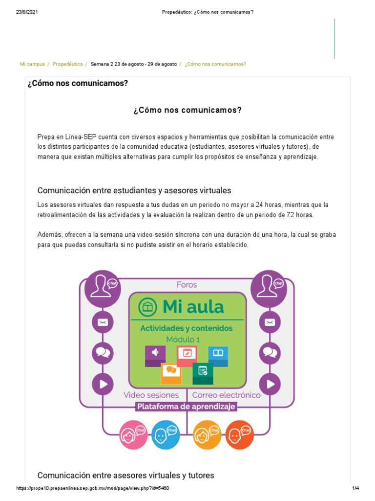 Propedéutico - ¿Cómo Nos Comunicamos | PDF