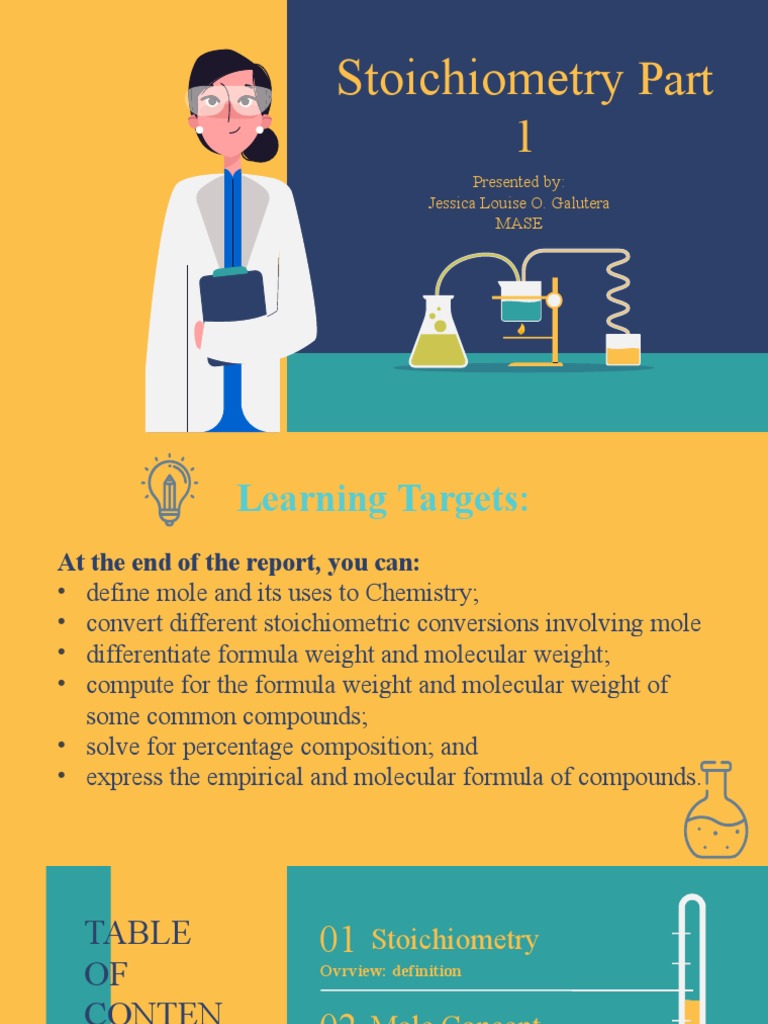 Stoichiometry Part 1 Overview | PDF | Mole (Unit) | Stoichiometry