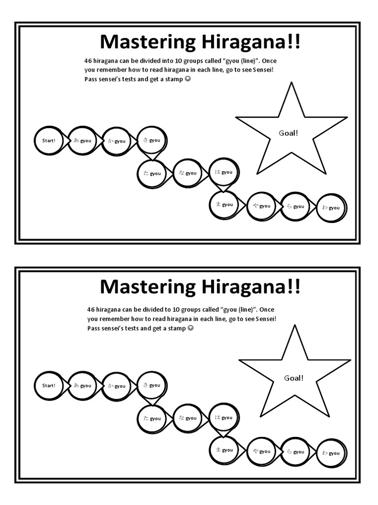 Mastering Hiragana | PDF