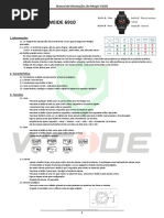 Manual Completo do Relógio X-WATCH | PDF | Tempo | Magnetismo