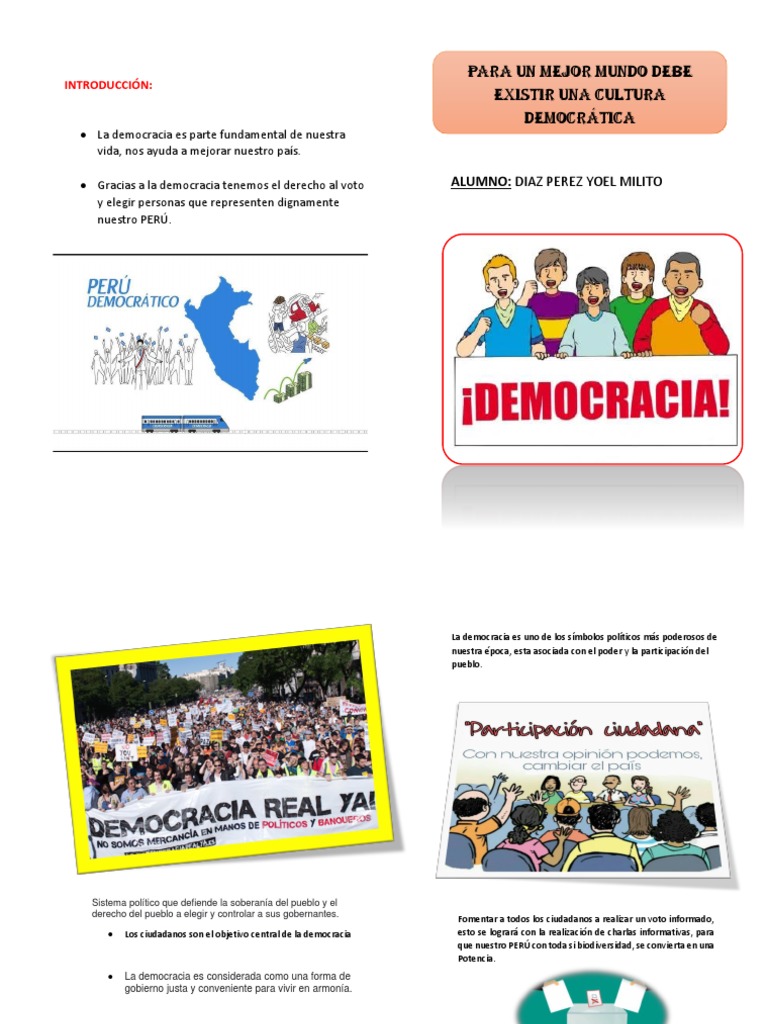Democracia en El Perú | PDF