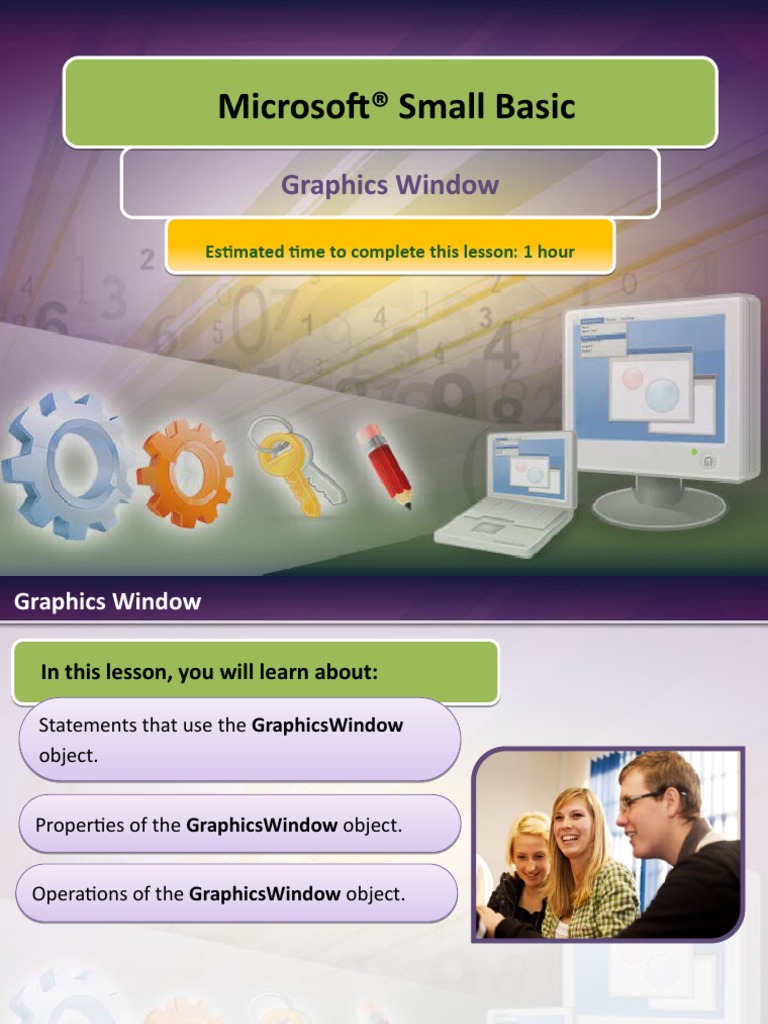 Microsoft® Small Basic: Graphics Window | PDF | Graphics | Color