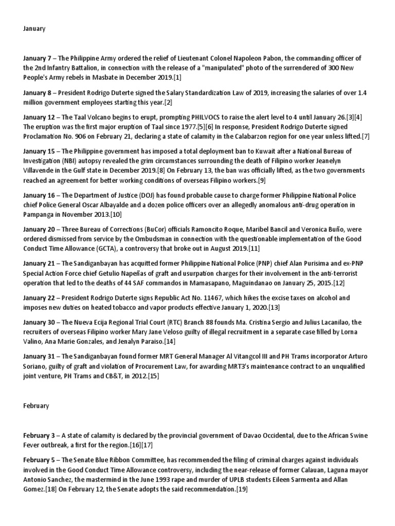 Current Events 2021 | Download Free PDF | Government | Philippines