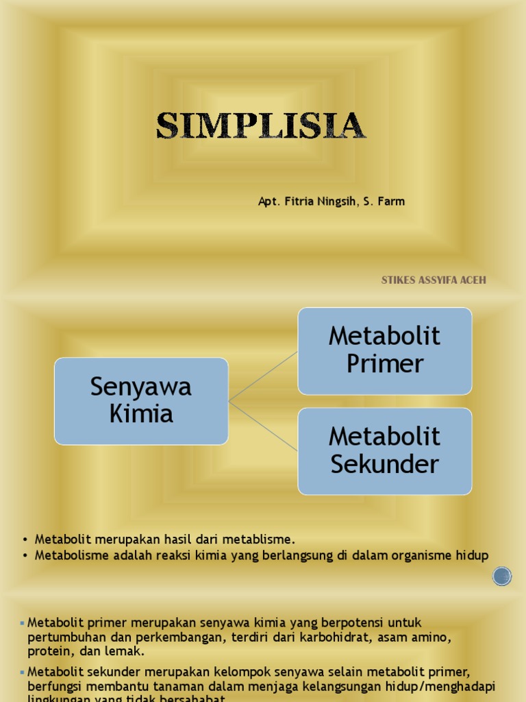 Simplisia | PDF