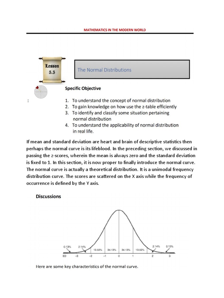 Lesson 8 Mathematics in The Modern World October 19 2021 | PDF ...