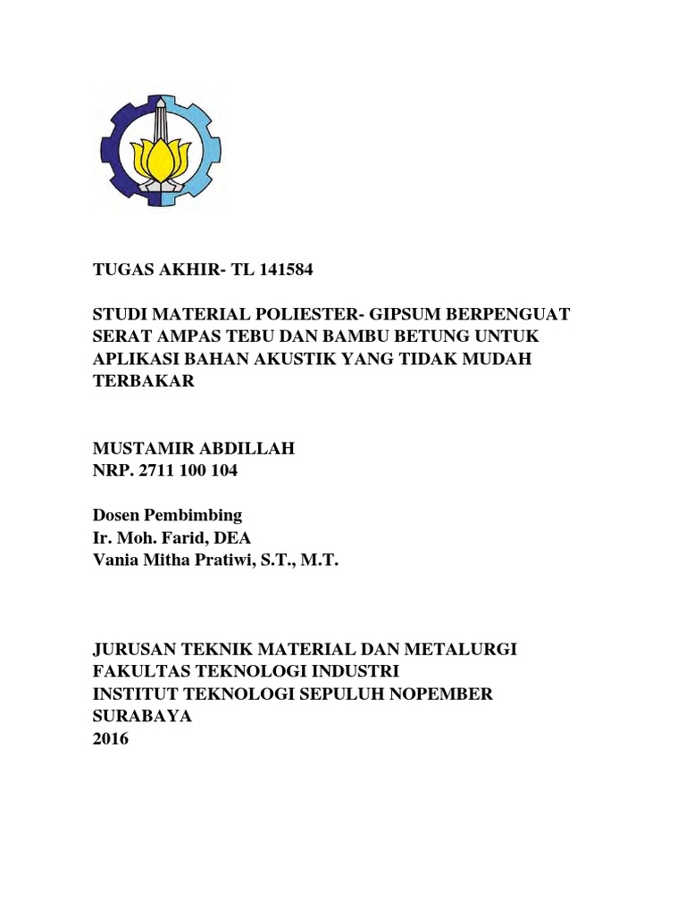 Undergraduate Theses | PDF | Griya & Taman | Sains & Matematika