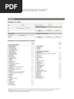 Truck PM Inspection and Maintenance Checklist | PDF | Steering | Tire