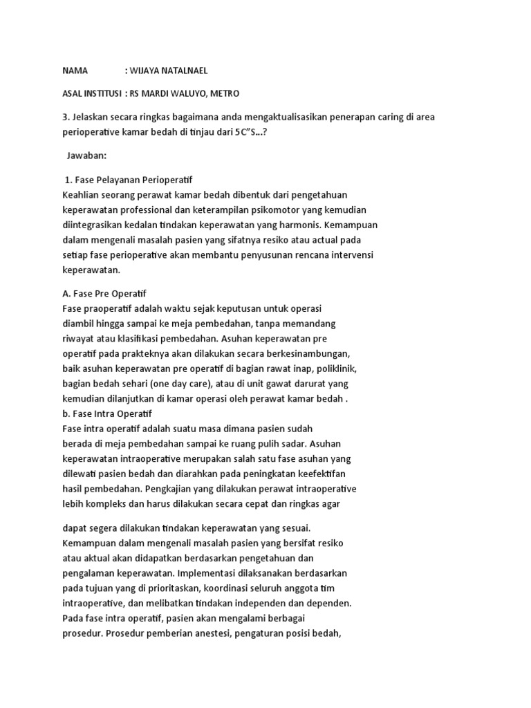 Pertanyaan No. 3 Hipkabi | PDF