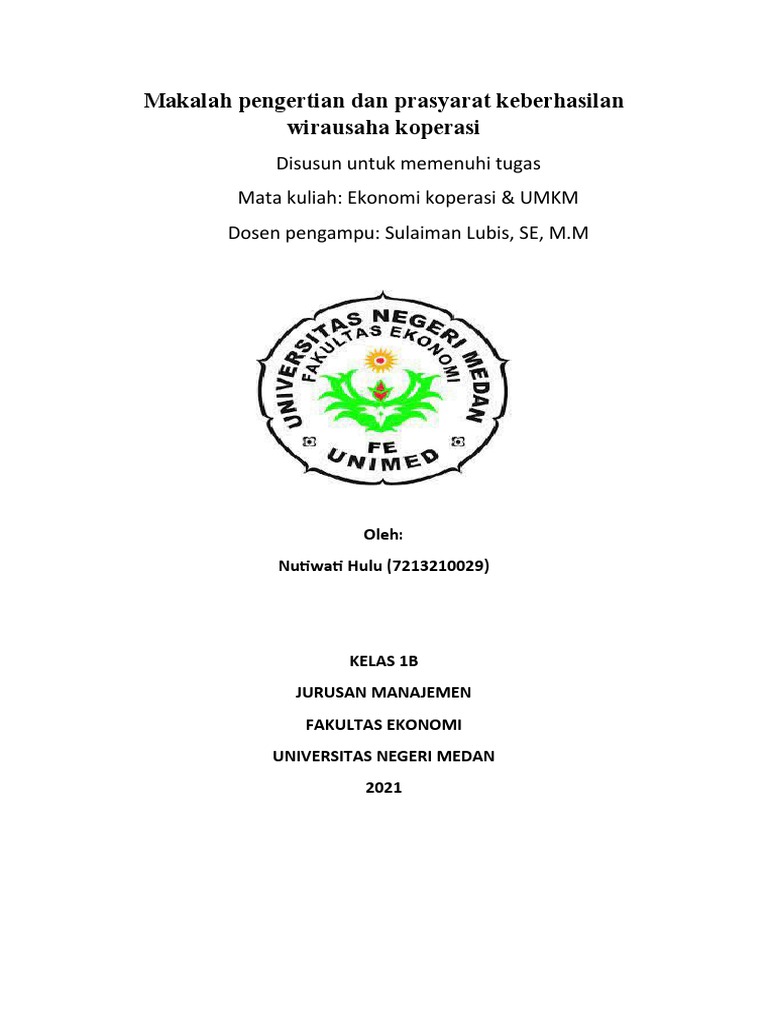 Ekop Umkm 8 | PDF | Karier & Perkembangan | Bisnis